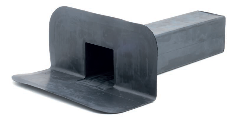 EPDM Rubber Through Wall Parapet Roof Drain Outlet – RoofZone