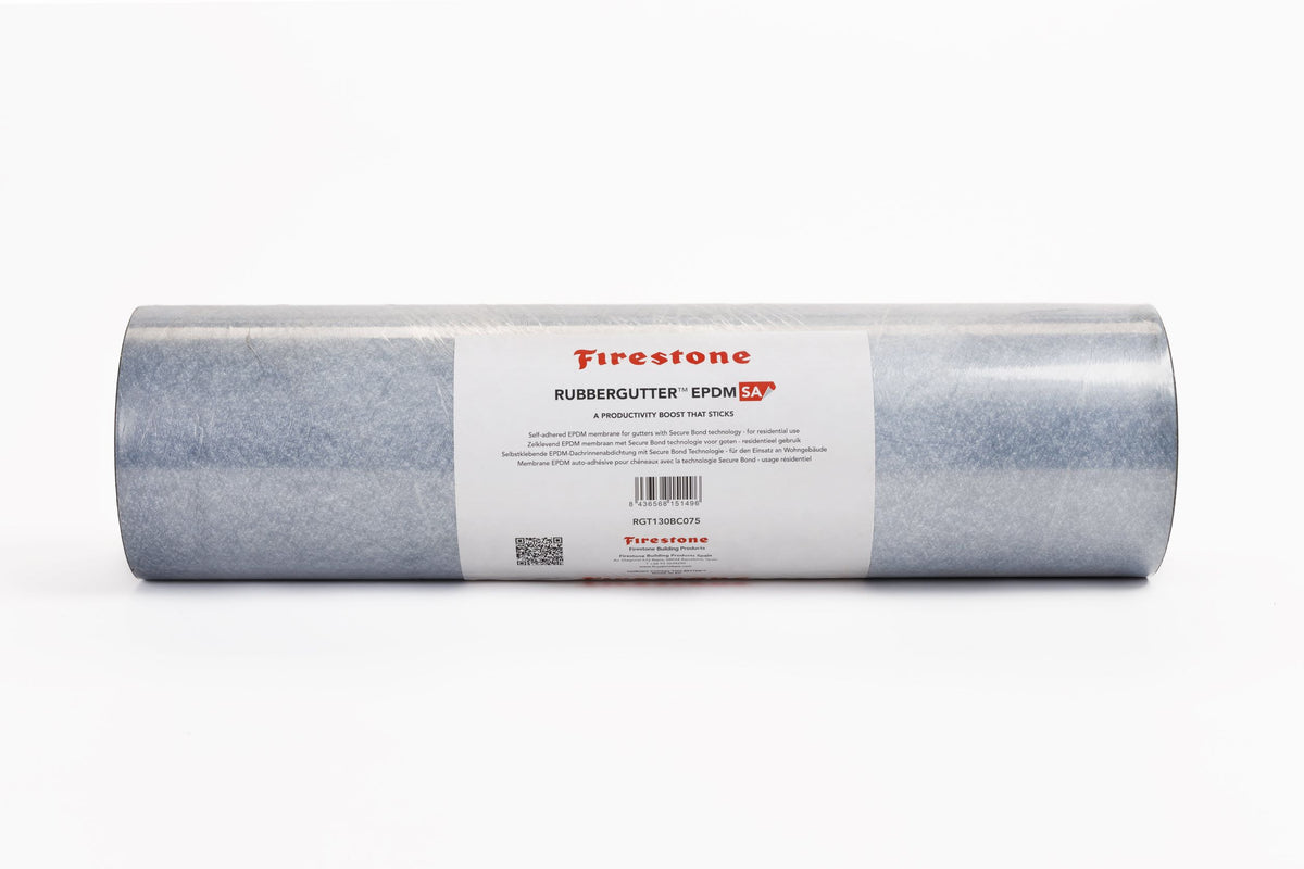 Firestone SA Residential Gutter Liner, self adhesive rubber – RoofZone